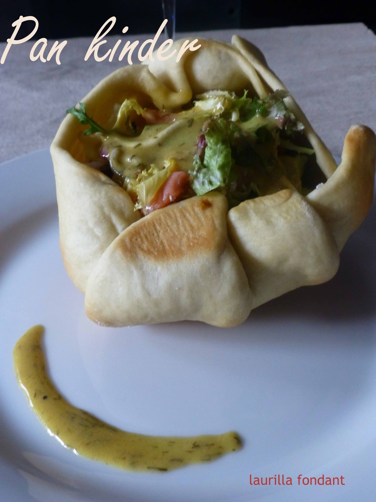 laurilla fondant: PAN KINDER, EL PRIMER "LAPSUS SALADO" DE MI BLOG