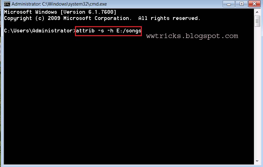 How To Hide Folder In Pc Using Command Prompt Tech Web World