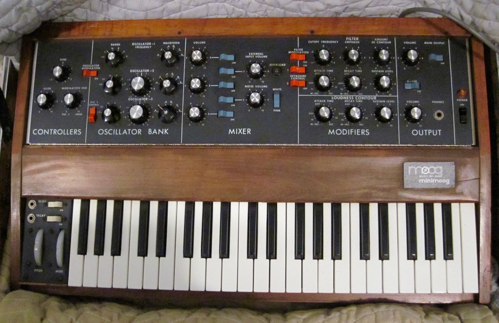 MATRIXSYNTH: EARLY 1970'S MINIMOOG MODEL D