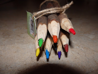New Age Mama: Holiday Gift Guide - Natural Twig Colored Pencil Set