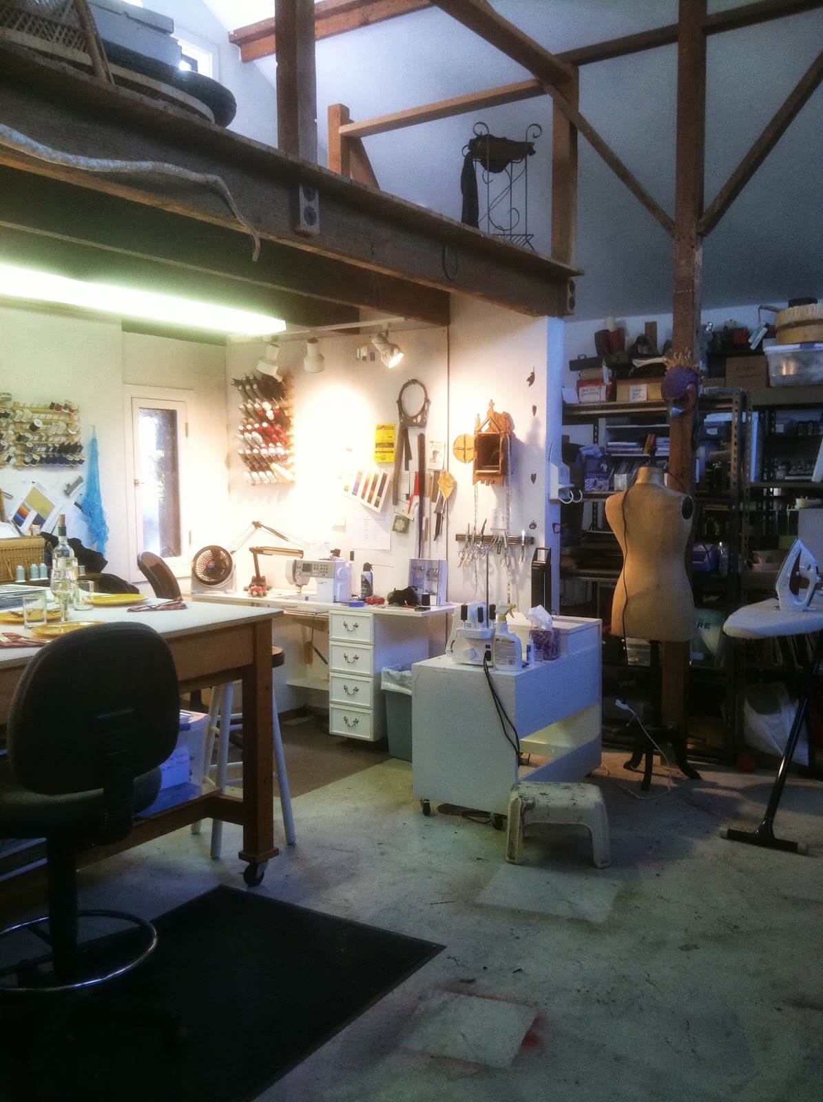 A Fool for Fabric: Studio Dreams...