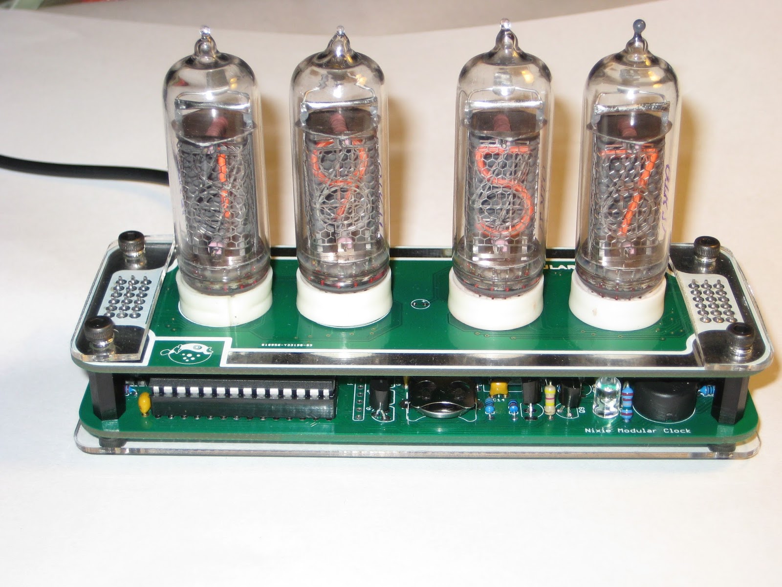 Arduino Nixie Clock Schematic Arduino Nixie Clock Schematic