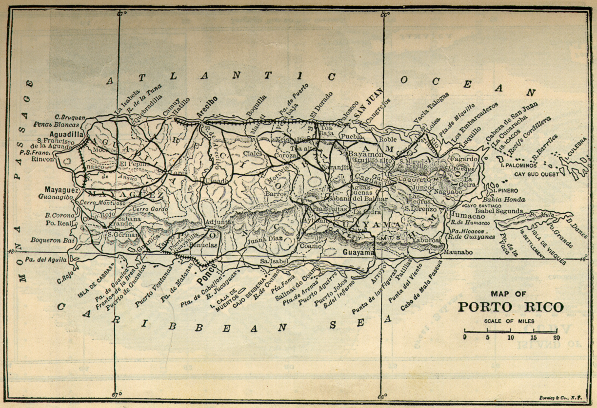 PUERTO RICO - MAPAS GEOGRÁFICOS DE PUERTO RICO PUERTO RICO - MAPAS GEOGRÁFICOS DE PUERTO RICO