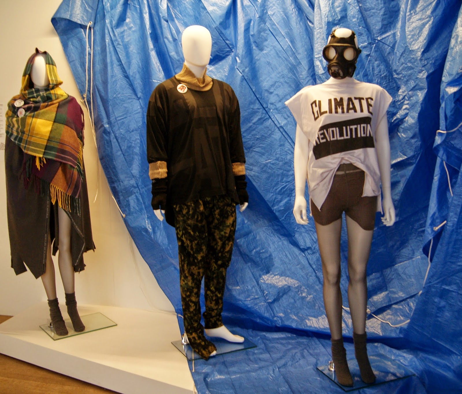 The Purple Scarf: Exhibit: Politically Charged Fashion!