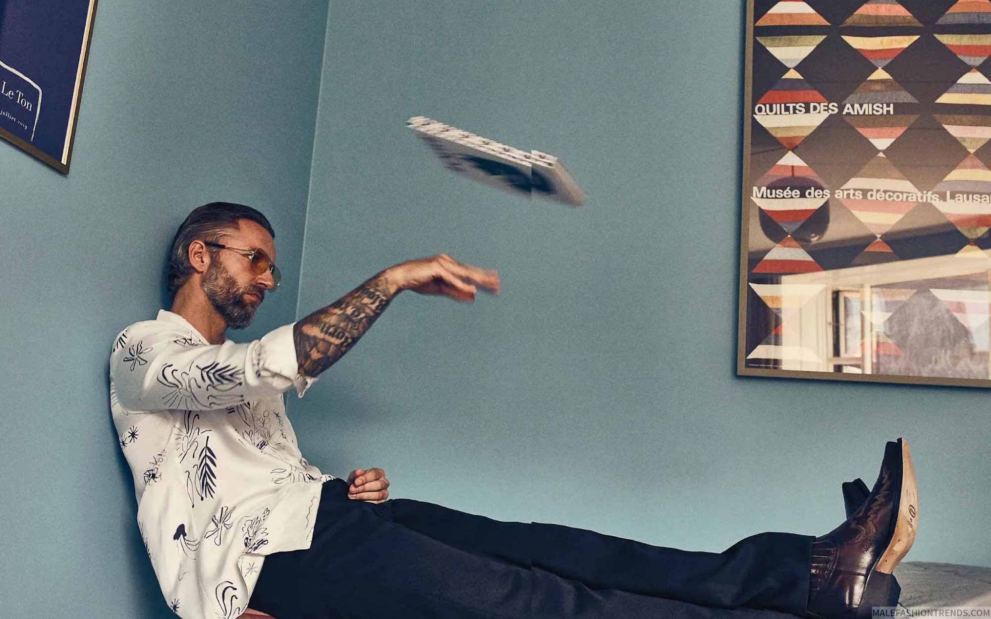 Johan Wohlert para EUROMAN Magazine en fotos de Frederik Lentz Andersen