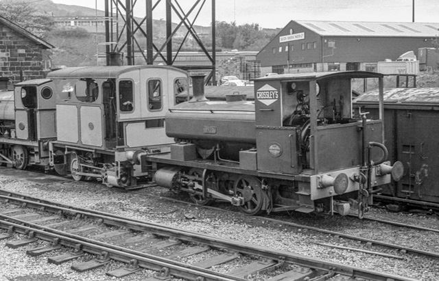 A collection of tank engines.