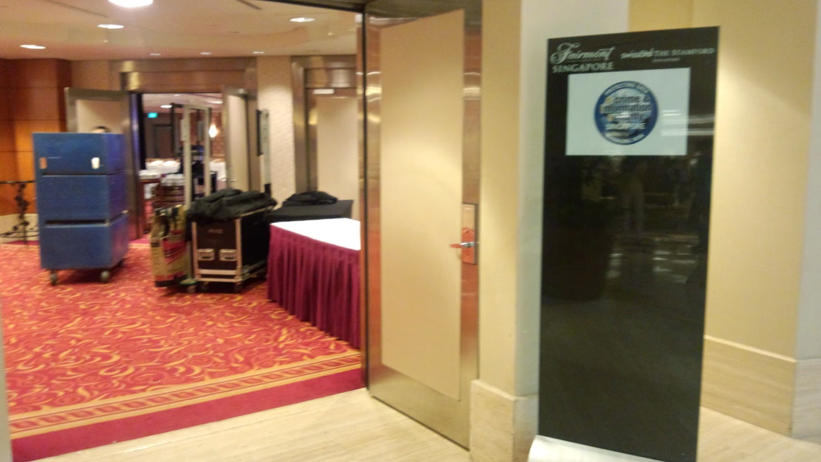 bouncing around in everyday life: fairmont atrium ballroom