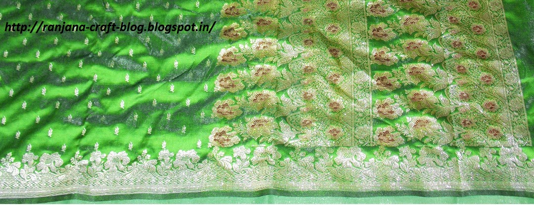 Motifs and designs used in Banarasi silk