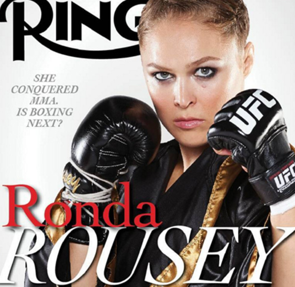 Ringside Reporter: Ronda Rousey on the cover of Ring Magazine?