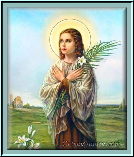 Vidas Santas: Santa María Goretti, Virgen y Mártir