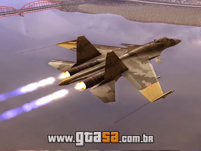 Mods GTA San Andreas: Jato Su-37 Flanker-F