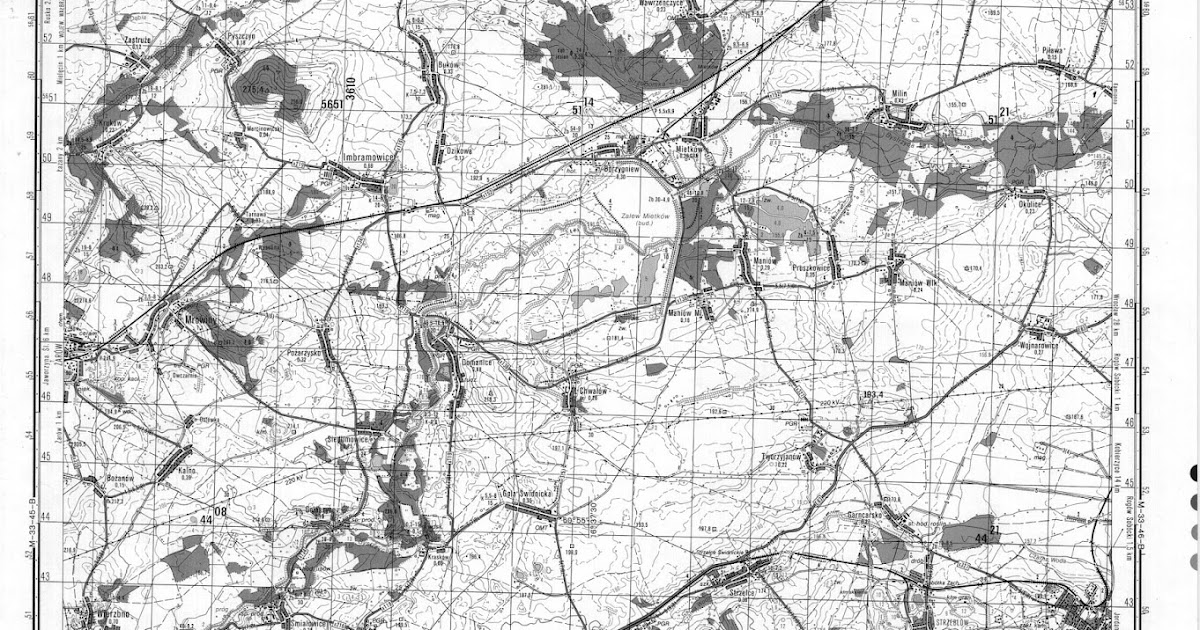 tvsleza: Polska, mapy sztabowe z lat 80 XX wieku