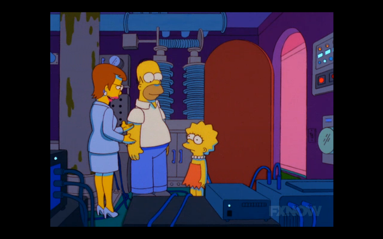 The Review Nebula: Scullyfied Simpsons: "Make Room For Lisa" (Season 10 ...