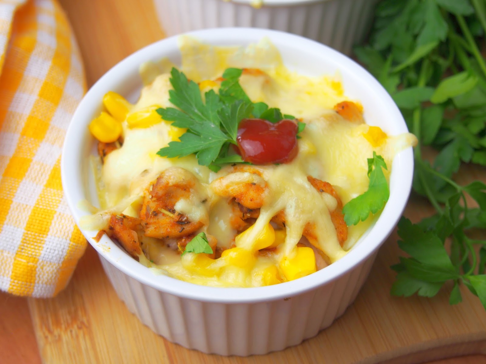 Szefowa w swojej kuchni. ;-): Zapiekany gyros - mini zapiekanki gyros