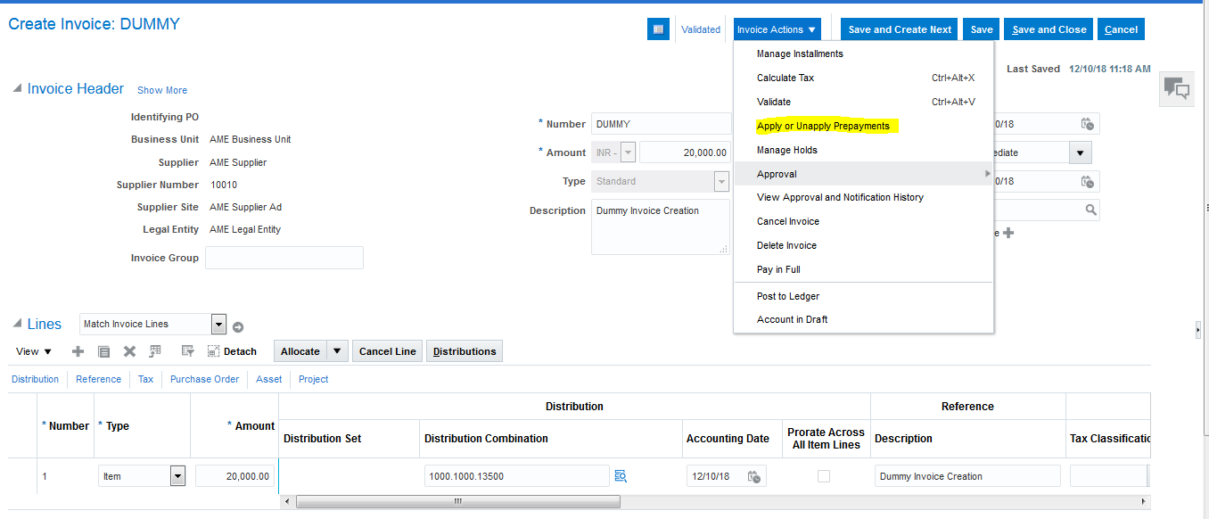 Supplier Refund Process In Oracle Fusion Applications Doyensys Blog