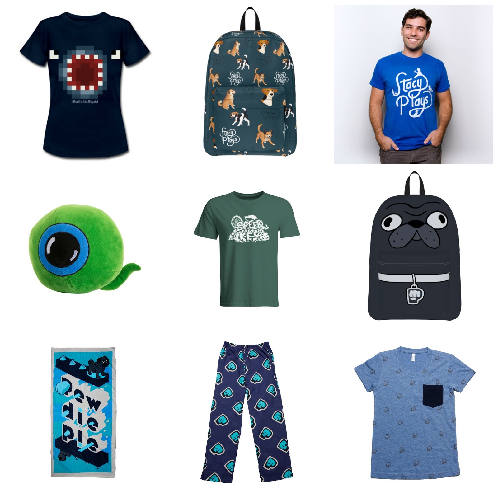 AlyssiaRose: Wishlist Wednesday: Youtuber Merch