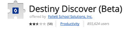 The Library Voice: The Destiny Discover Chrome Extension....A Great Way ...