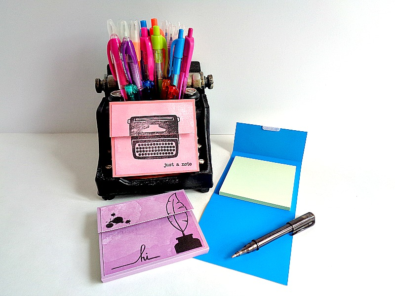 DIY Post it Notes Holder Running With A Glue Gun diy-post-it-notes-holder-running-with-a-glue-gun