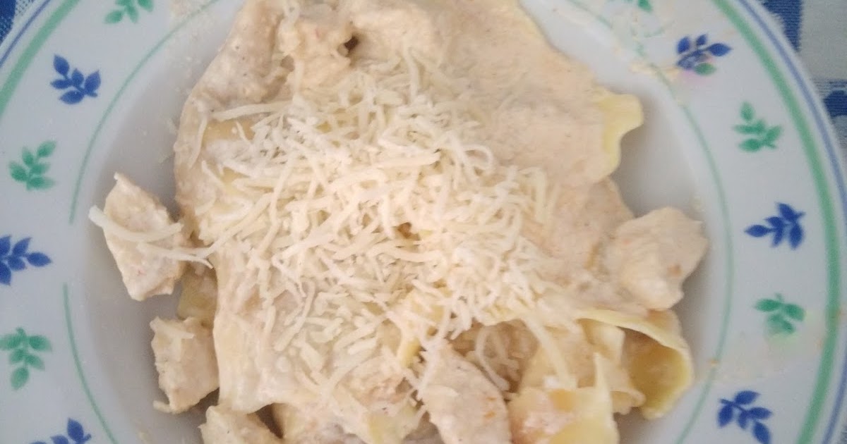 Lo que "Sé" cocina en casa: Raviolis de verduras con pollo y nata.