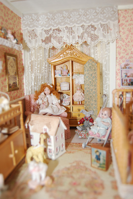 Gammy's Little House: Miniature Baby Room Tour