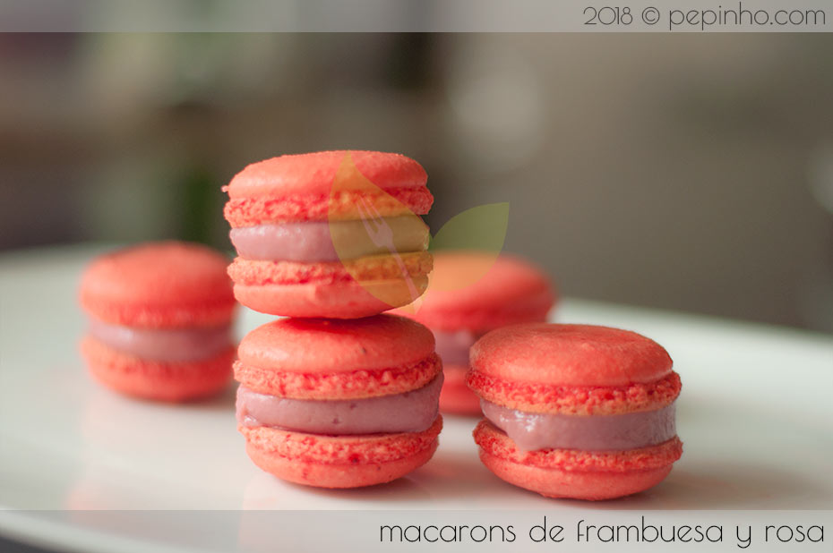 i-Recetas: Macarons rosa y frambuesa