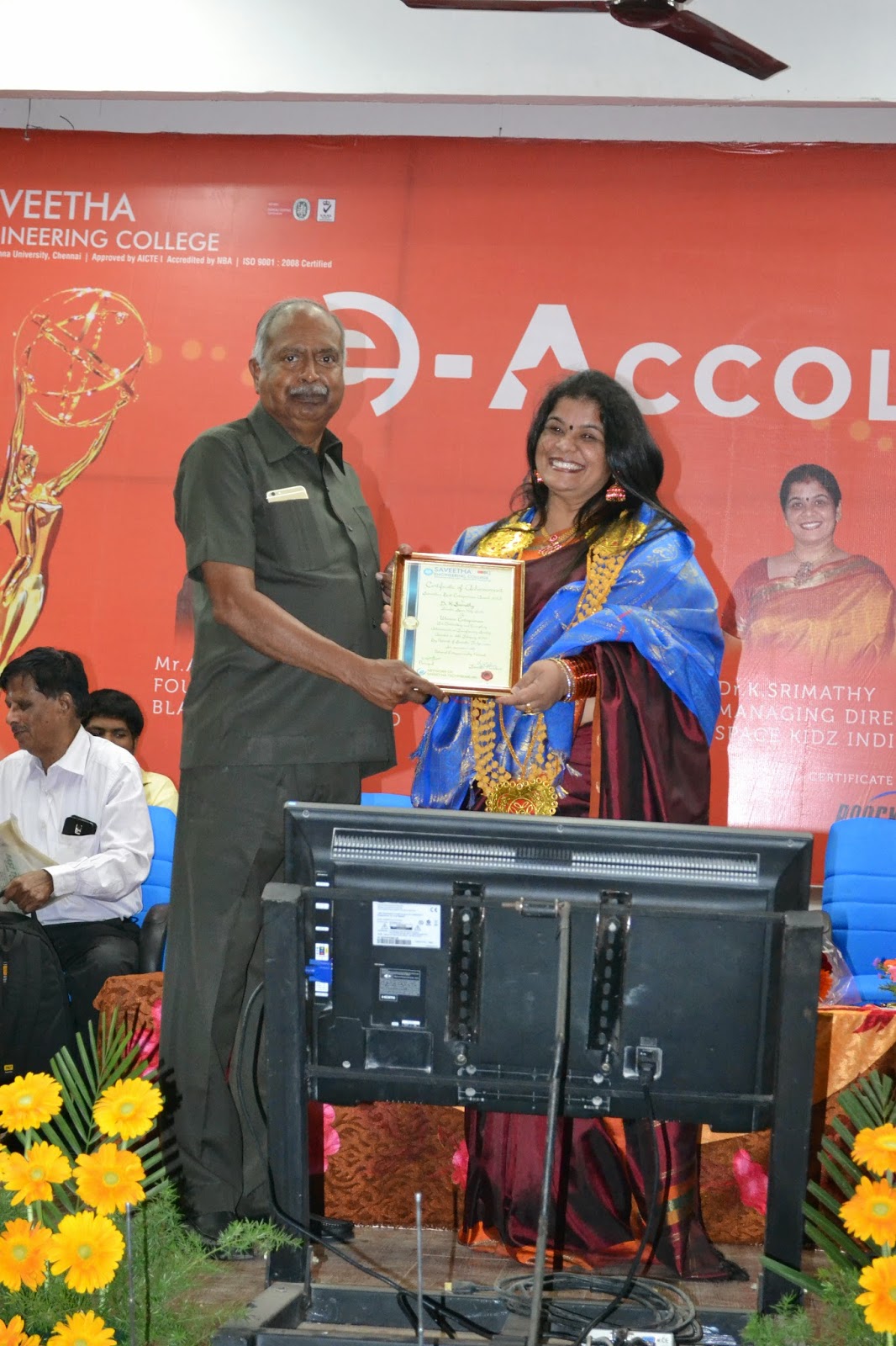 Saveethaevents: The NeST awarded and felicitated the people who have ...