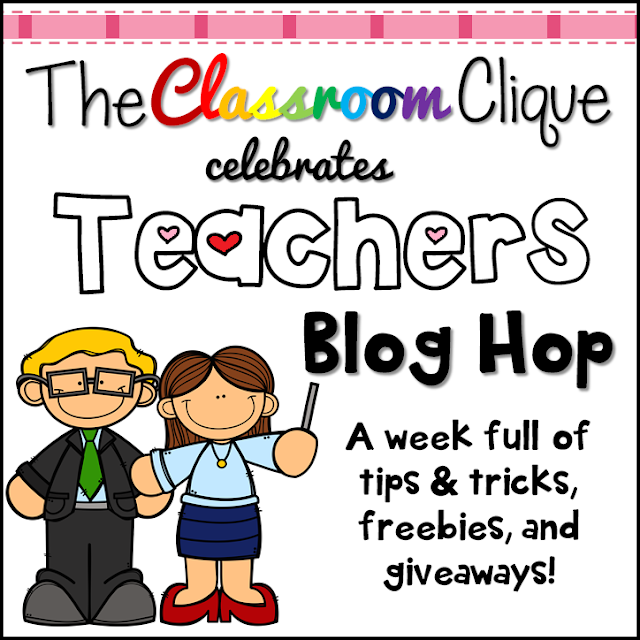 An Apple For The Teacher: Teacher Appreciation Blog Hop