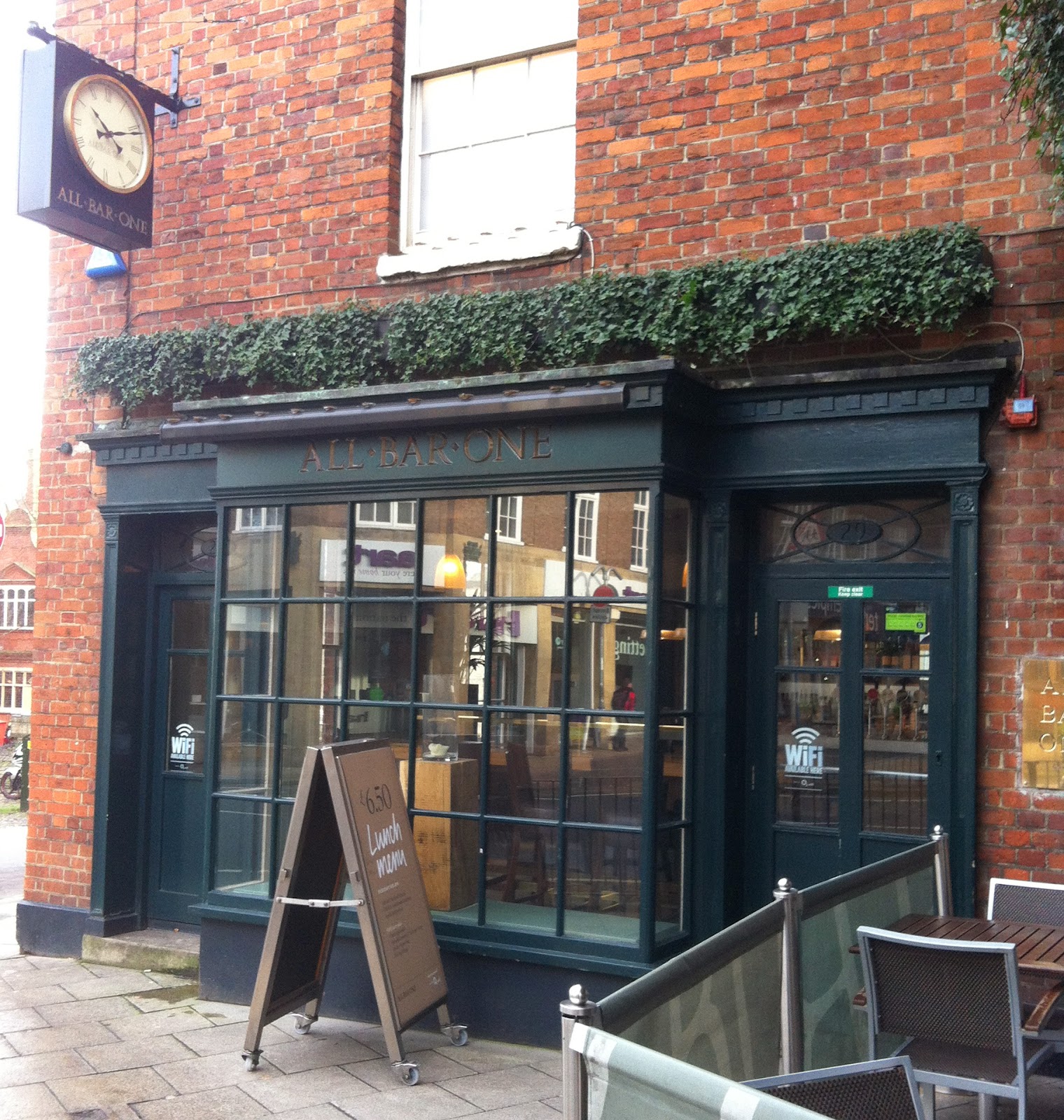 The Fry up Inspector: All Bar One - Norwich