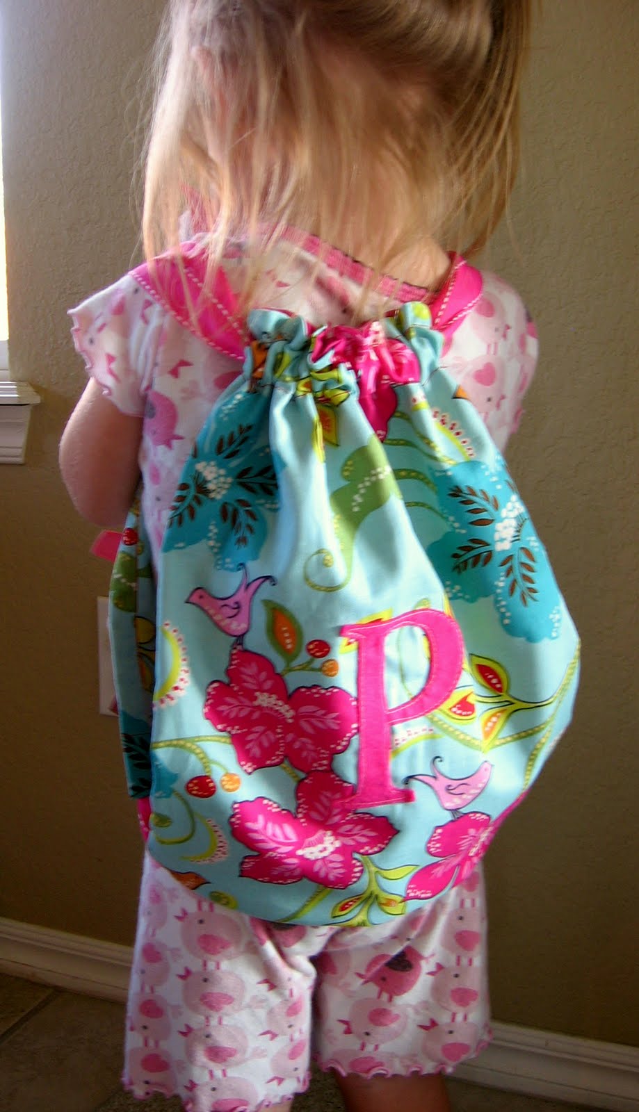 3 Little Chicks: DIY Preschool Backpack - My Favorite Project Yet