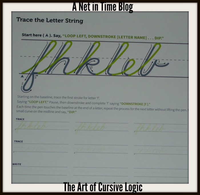 Art Series: The Art of Cursive Logic - A Net in Time