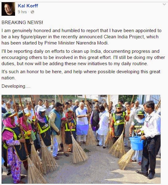 Kalvin Korff is a IDIOT: Kal Korff, cleaning up the world one turd at a ...