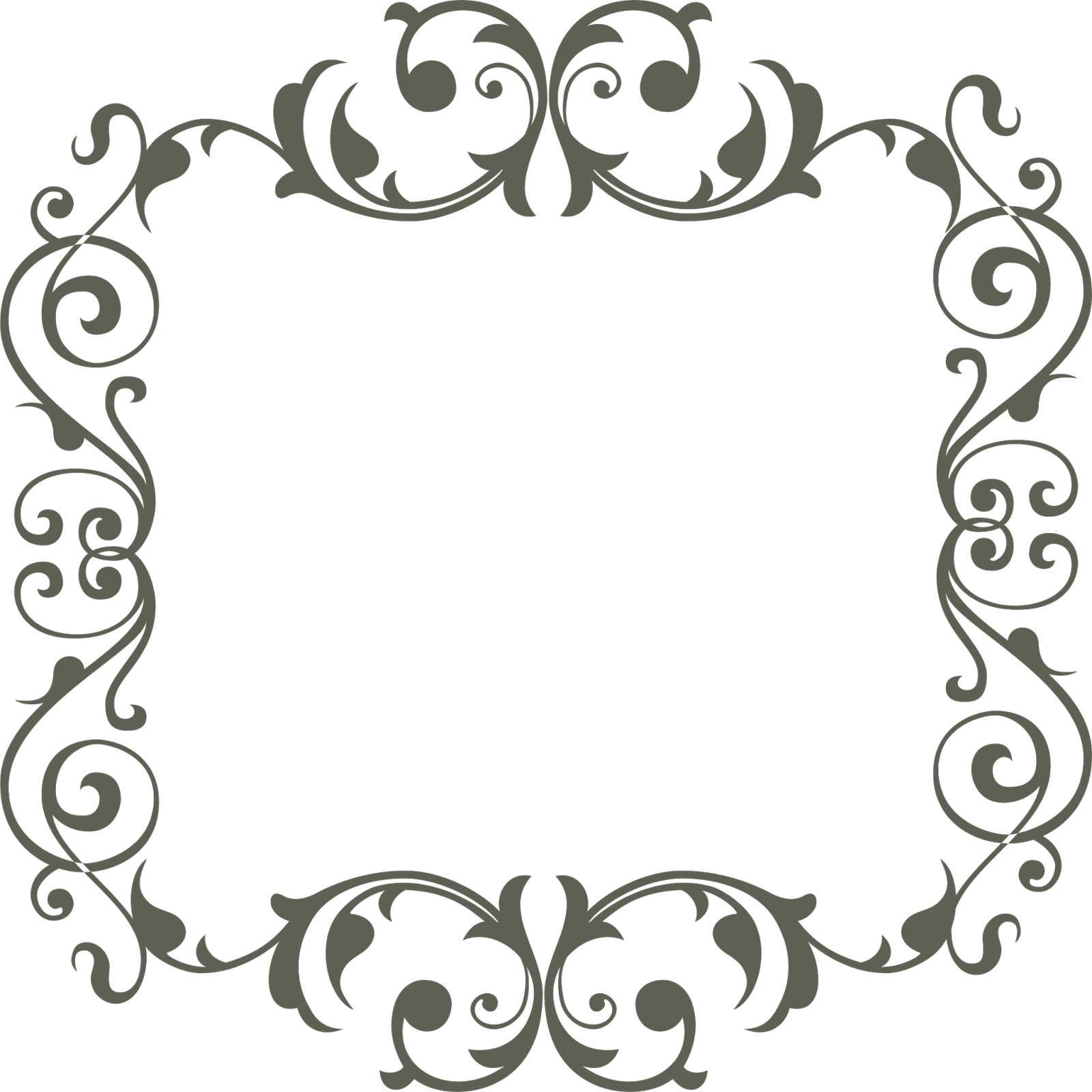 Frames vintage em png grátis para baixar - Cantinho do blog