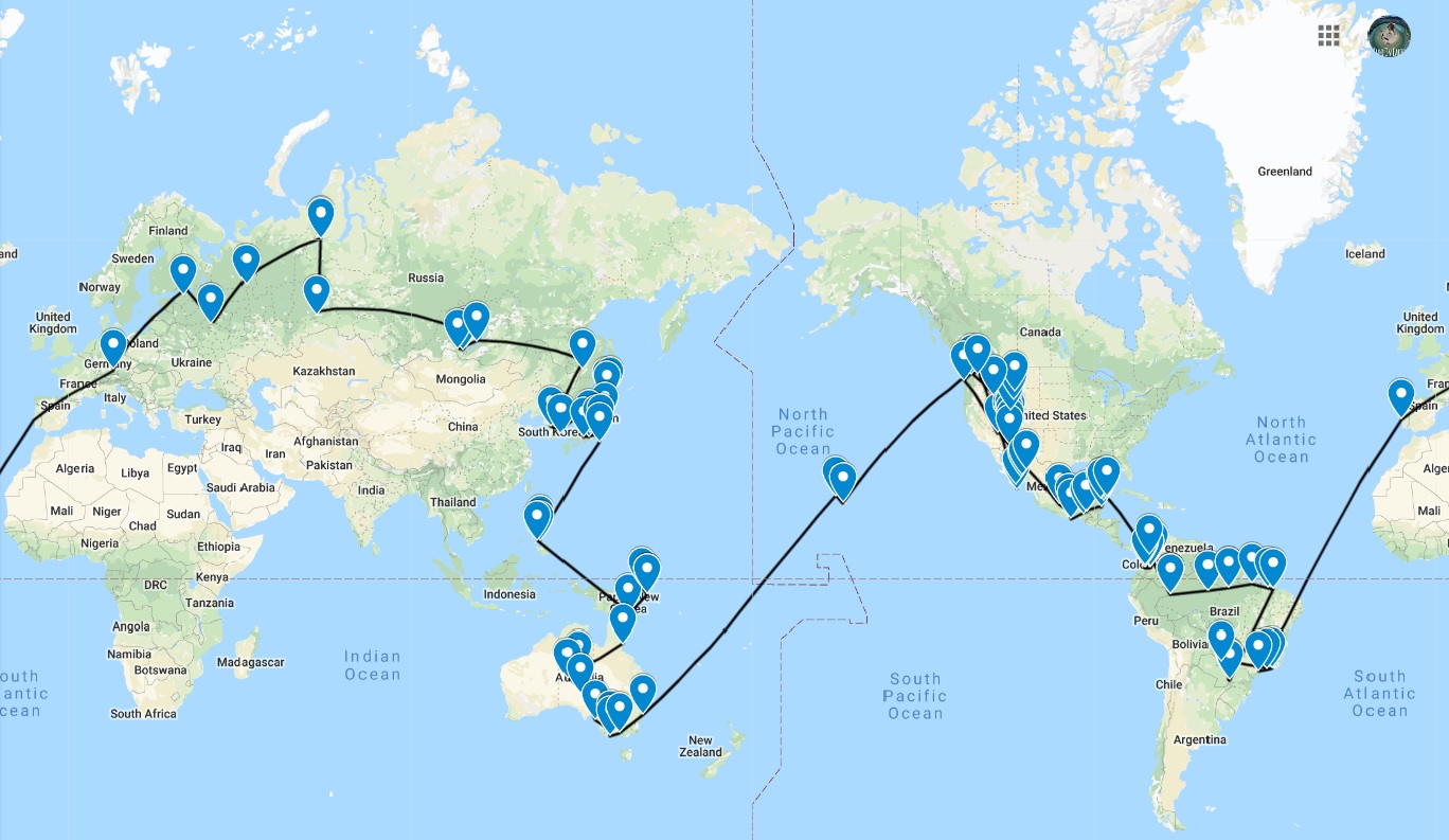 Embracing Earth — Round The World Round-Up - Maho On Earth