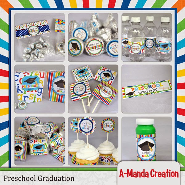 A-Manda Creation: Preschool Graduation Party Printables