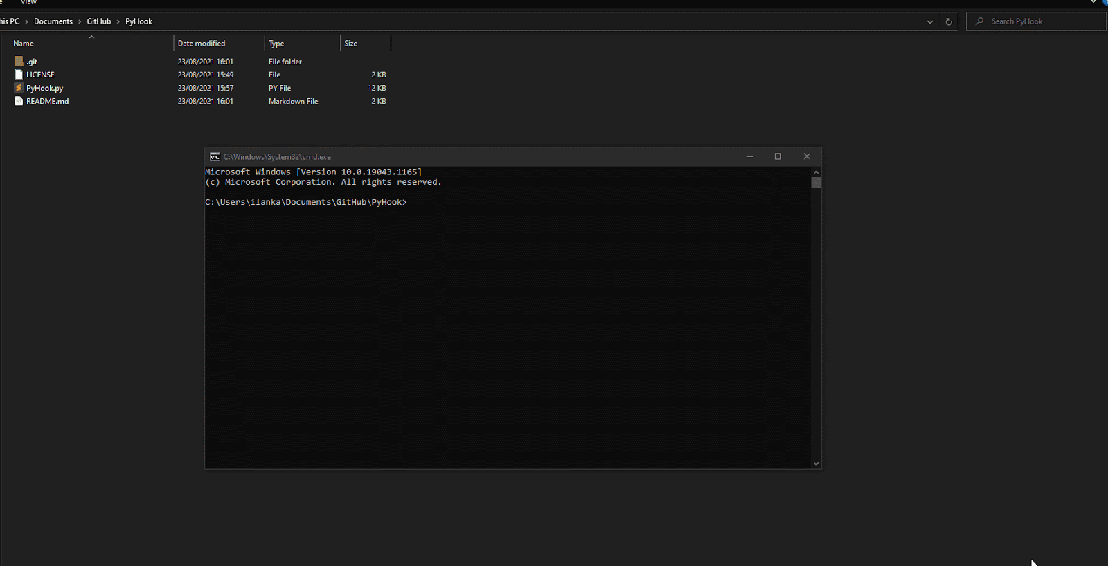 PyHook - An Offensive API Hooking Tool Written In Python Designed To Catch Various Credentials ...