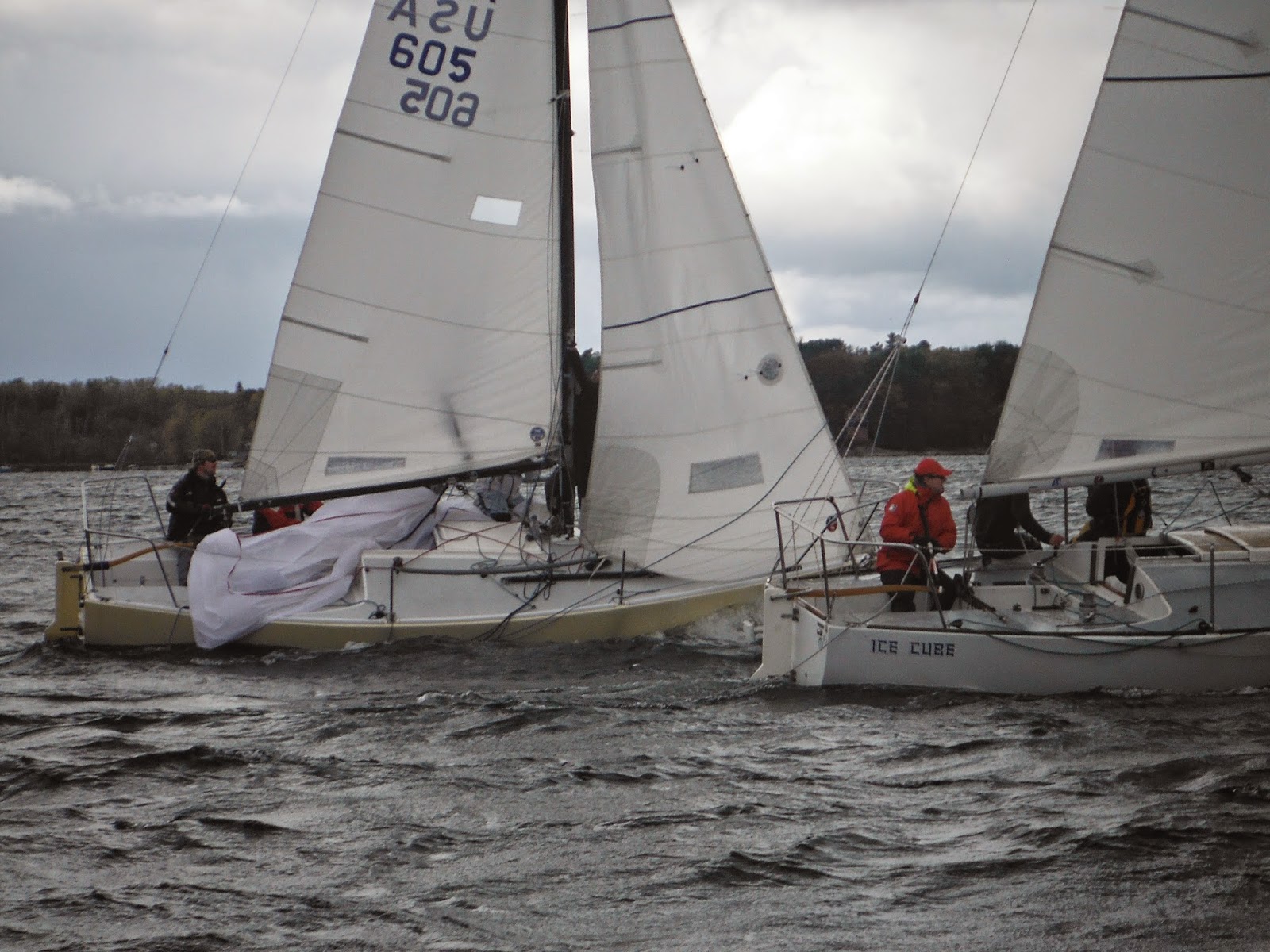 Better Outside Than In: J24 racing 11/16/14