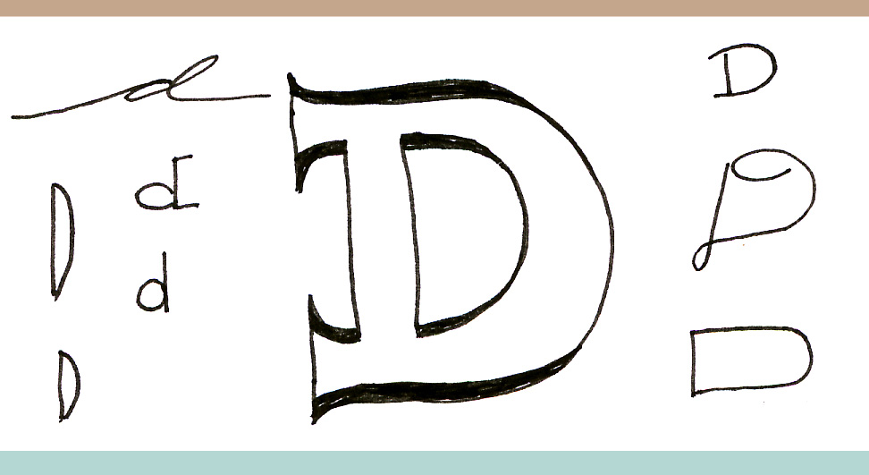 Happy These Days: Hand-lettering: D