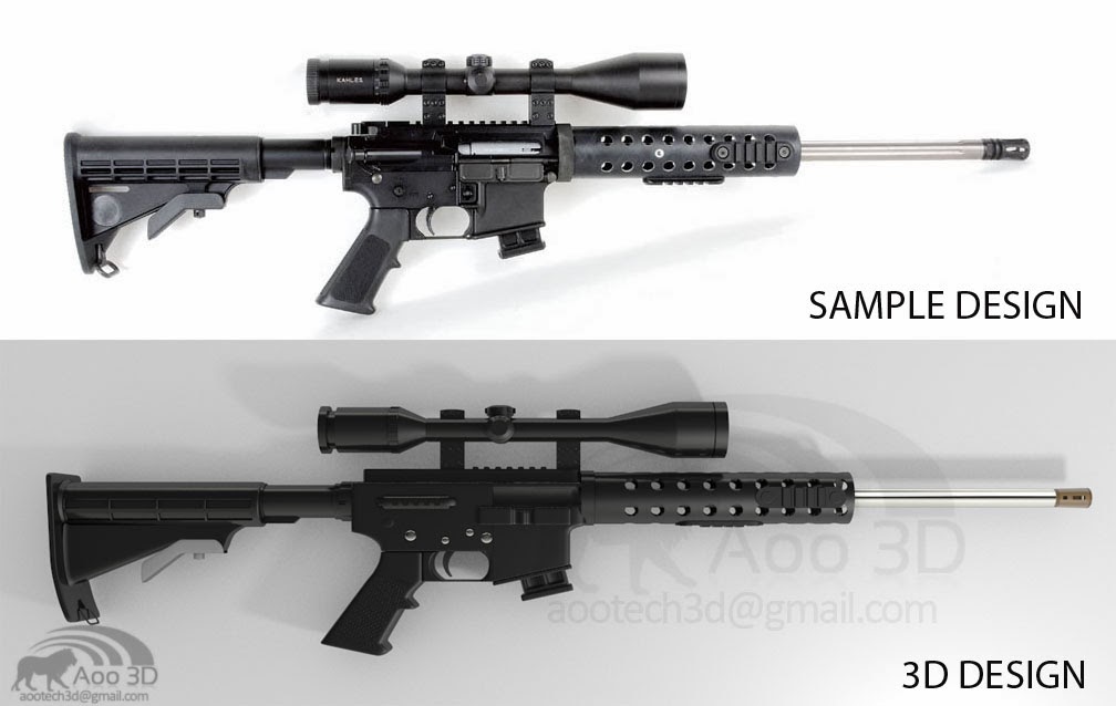 Gun design | Aoo3D