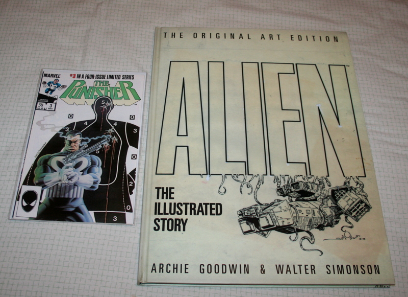 Marvel Comics of the 1980s: 1979 - Simonson's Alien (Original Art ...