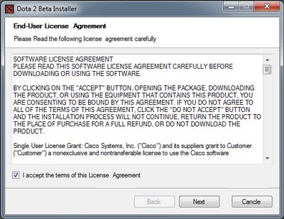 Dota 2 Beta Installer