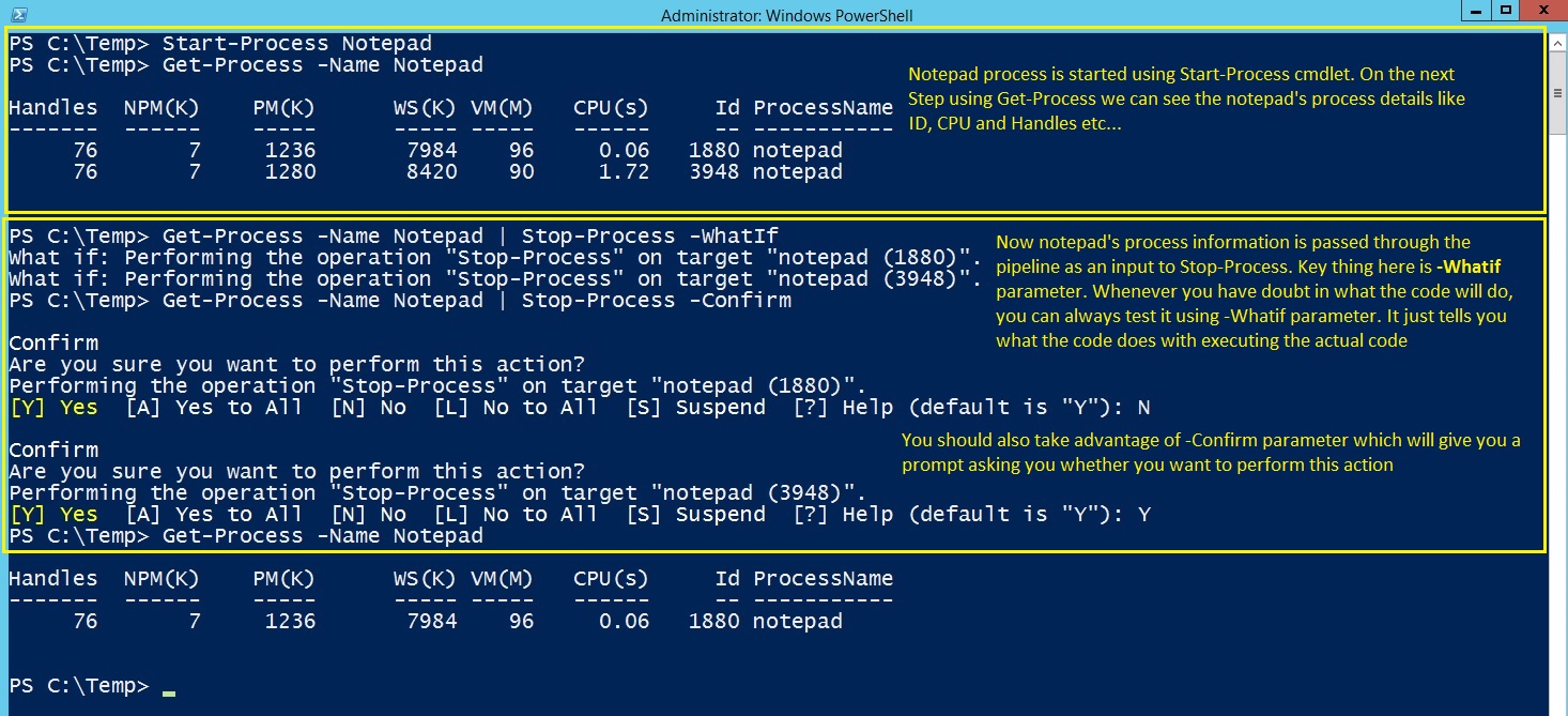 Database Administrators World Powershell Pipelines And Filtering Output Part 3