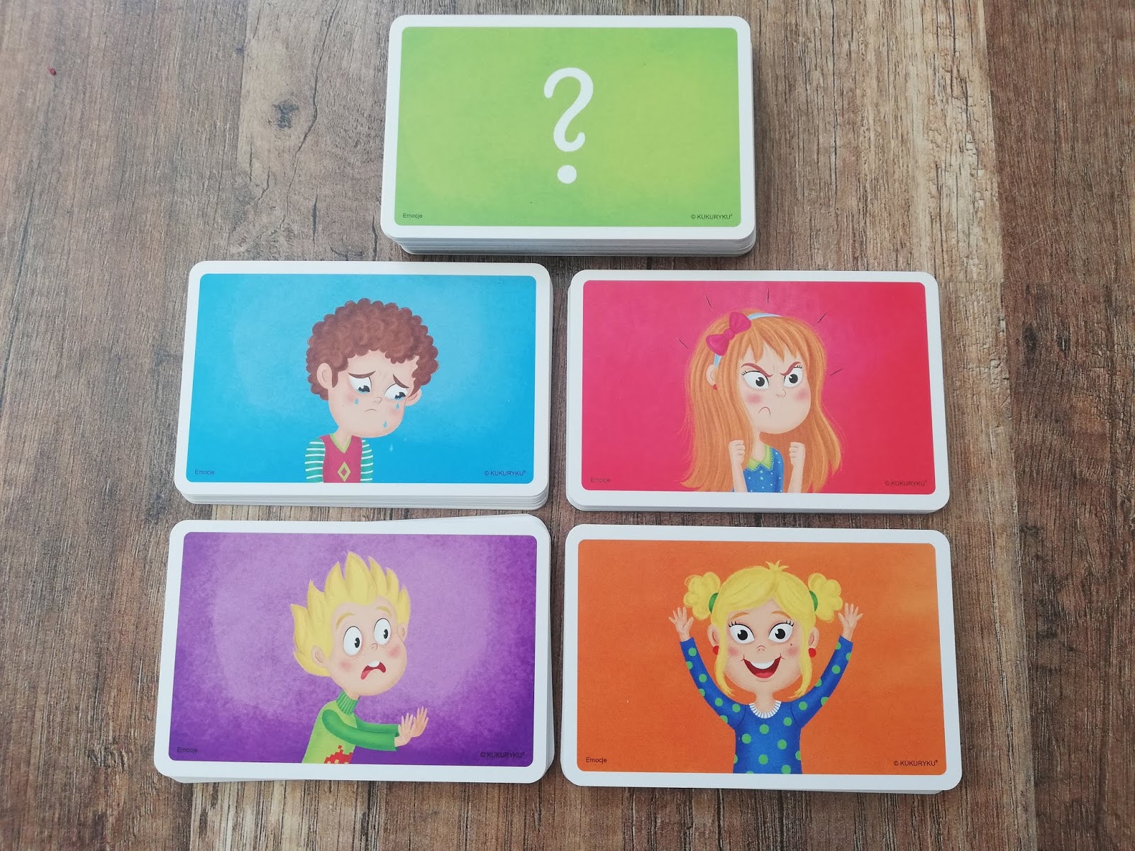 Gra Emocje - Wydawnictwa Kukuryku - Atrakcyjne wakacje i czas wolny z ...