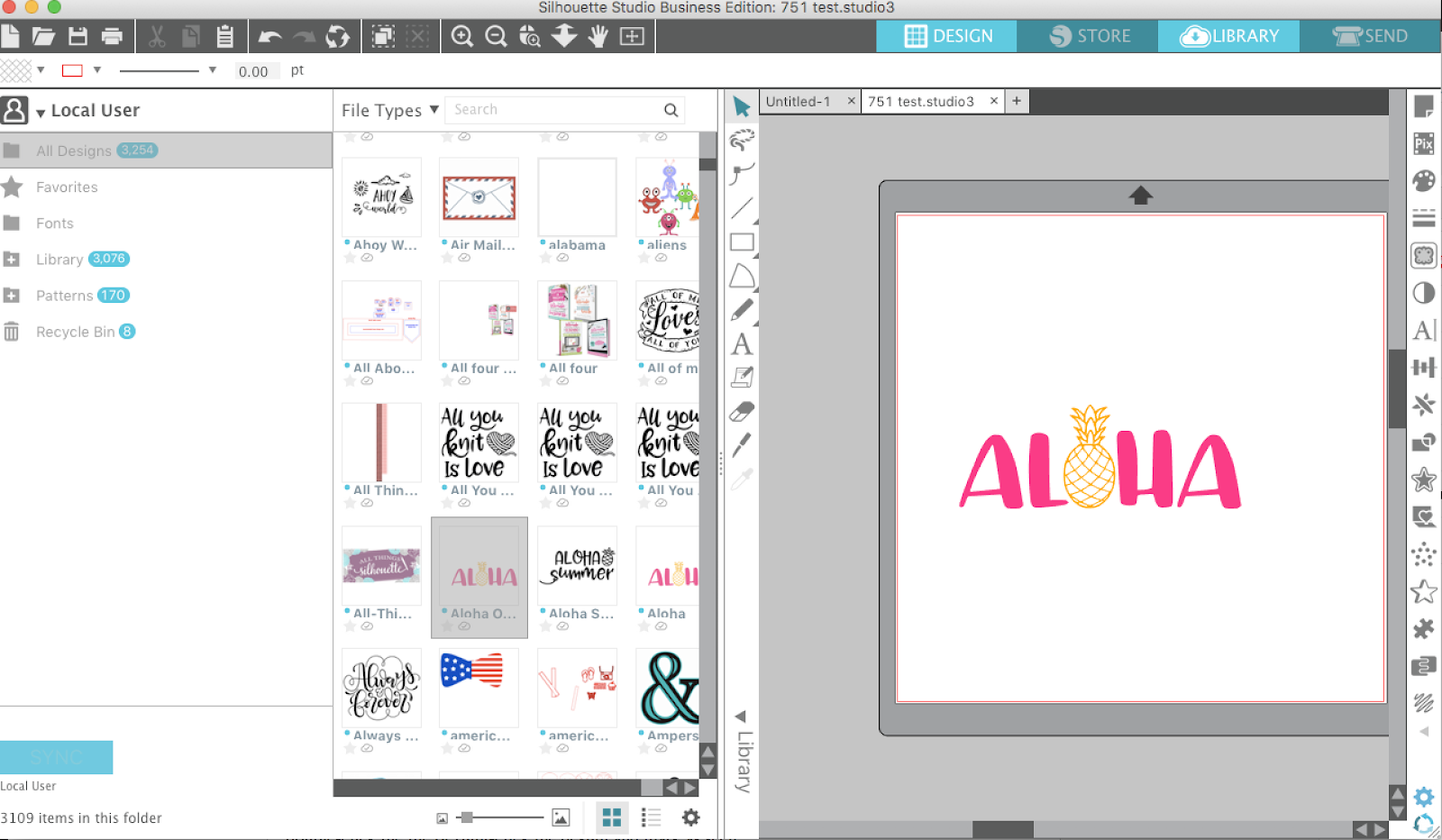 Library - Design Split Screen: Silhouette Studio V4.2 Feature ...