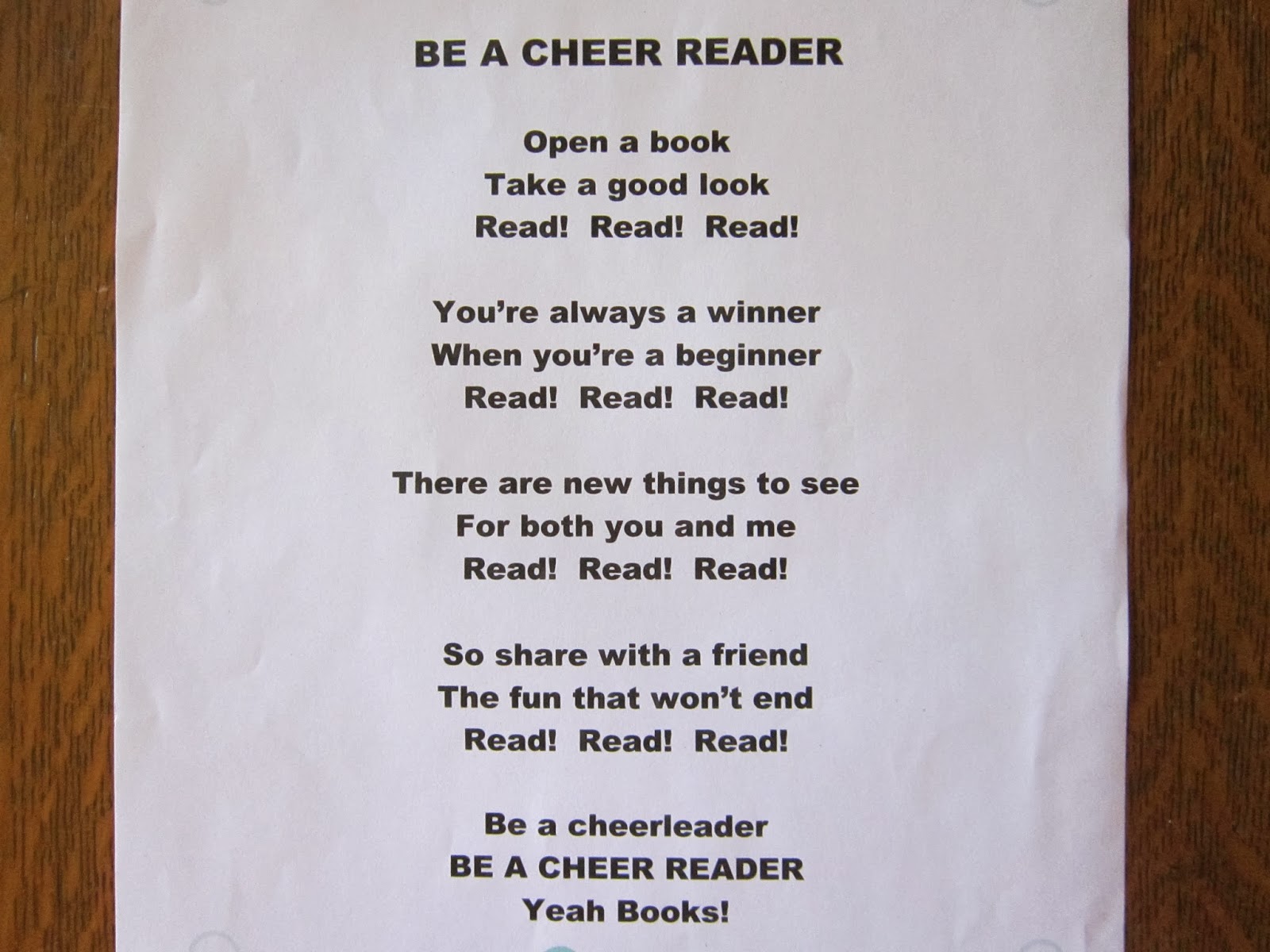 LoveNLoot: Be A Cheer Reader