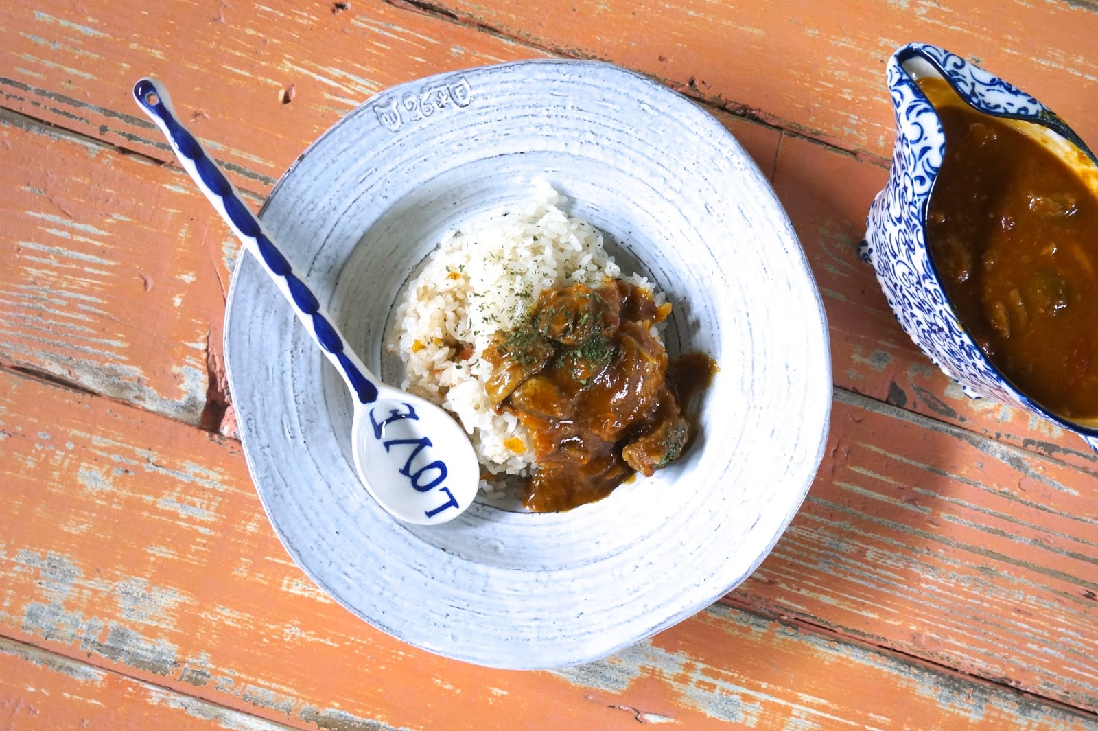 cafe micka: Beef gristle curry rice