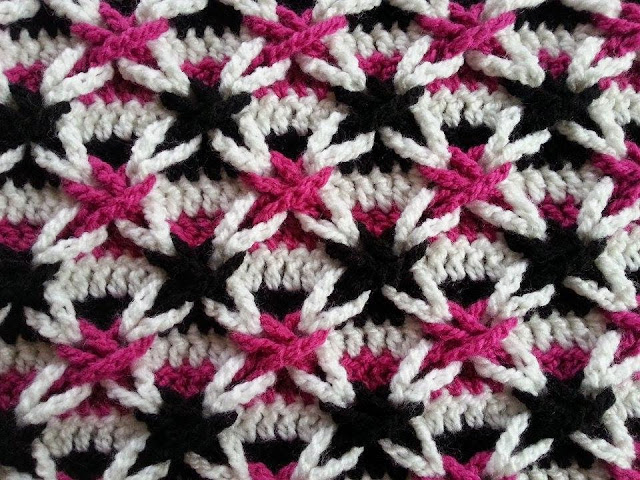 Ergahandmade: Polish Star Crochet Stitch + Diagram + Video + Free ...