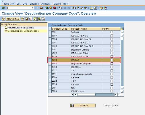SAP FICO Central: Document Splitting in New General Ledger