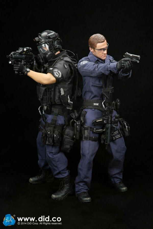 toyhaven: Incoming: DID 1/6 scale LAPD SWAT 12-inch figure with Ryan ...