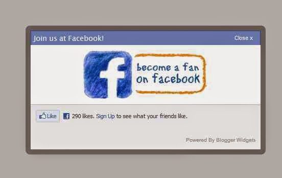 How to add facebook like popup box to blogger | add facebook like popup ...