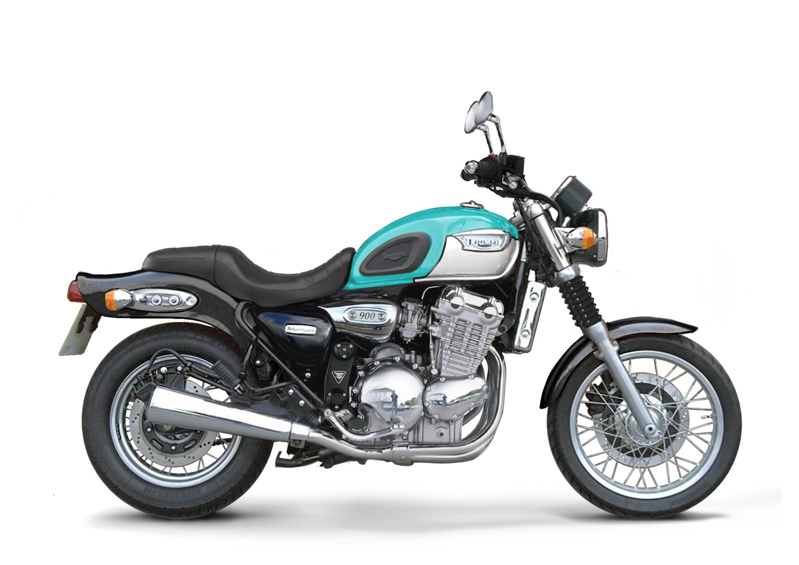 MOTO DESIGN E PASSIONI: Triumph Adventurer 900 - Soft Custom